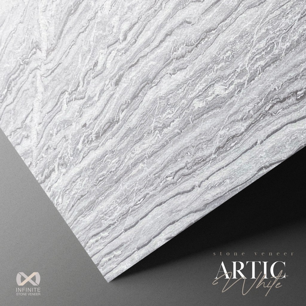 แผ่นหินวีเนียร์ ARTIC WHITE